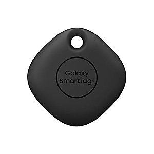 SAMSUNG Galaxy SmartTag+ Plus Bluetooth Smart Home Accessory Tracker and Attachment Locator for Lost Keys, Bag, Wallet, Luggage, Pets, Glasses, Other Items, US Version, 1 Pack, Black