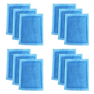 Gekufa 12 Pcs Aquarium Filter Cartridges for Aqua-Tech 30-60/20-40 Gallon Fish Tank Power Filter Replacement, EZ-Change #3 Fish Filter Cartridge