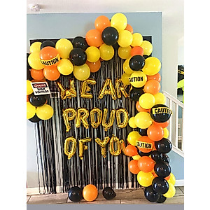 JeVenis We Are So Proud of You Balloon Graduation Banner Congratulations Banner Graduation Party Decorations Graduation Commencement Decoration