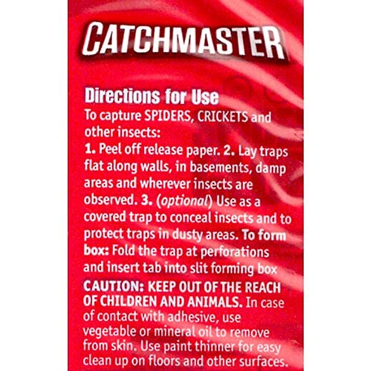 Mouse Glue Trap by Catchmaster - 3 Pack 4 Count (12 Traps Total) Pre-Baited, Ready to Use Indoors. Rodent Spider Insect Wood Sticky Adhesive Narrow Disposable Non-Toxic - Made in The USA