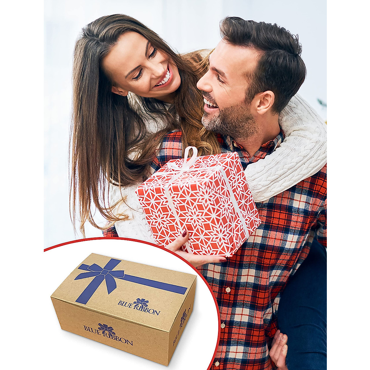 Blue Ribbon Healthy Snacks Care Package (30 Count) Discover a Whole New World of Healthy Snack Variety Women Men Kids Teens Gift Basket