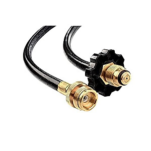 SHINESTAR Grill Cover and 5FT Propane Hose Adapter, Upgraded Set for Coleman Roadtrip 285, LXE, LXX, and 225 Propane Grill