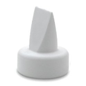 Maymom Non-Insert, One-Piece Small Flange Kit Compatible with Ameda Purely Yours, Ultra Breastpump (Flange 22 mm), with Duckbill; Not Original Ameda Flange or Duckbill