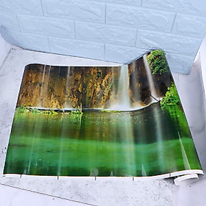 Mipcase 3D Wallpaper Home Wallpaper Aquarium Wallpaper Terrarium Background Fondos De Pantalla 3D Aquarium Background 20 Gallon 3D Picture Black Container Wall Paper Tank Double Sided