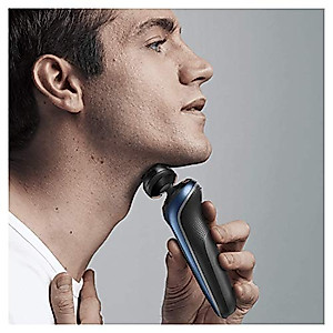 Braun Series 5 Electric Shaver Replacement Head, Easily Attach Your New Shaver Head, Compatible with All New Generation Series 5/6 Electric Shavers, 53B, Black