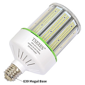 TSEXES 300W LED Corn Bulb, E39 Light Bulb Base,45000Lm 5000K,Replacement for 1000W HID,MH, HPS Parking lot High Bay Work Shop