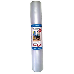 Contact Premium Non-Adhesive Shelf Liner 15 Ft. - Bundle (4 Rolls, 60 ft Total)