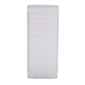 1pc Plastic Test Tube Rack 60 Holes Holder Storage Stand 3 Layers 16mm Hole Detachable for Lab 25 x 10.6 x 6.5cm