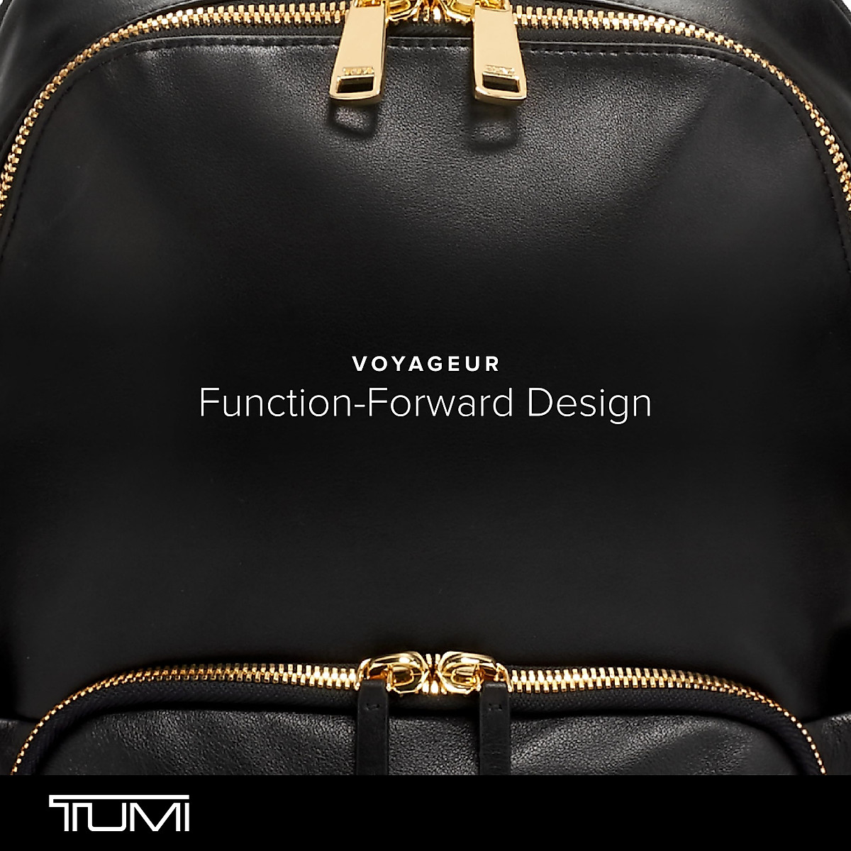 TUMI Voyageur Ruby Leather Backpack Black One Size