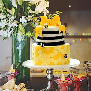 Mity rain Hexagon Cookie Cutter - Geometric Multicutter- Football Cake Fondant Cutter - 3 Size,Hexagon Biscuit Cutters,Novel Creative Cake Decorating