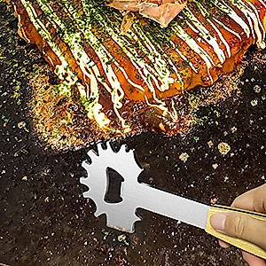 2 Pack BBQ Grill Scraper Gifts for Men, Stocking Stuffers for Men, Gifts for Women Dad Mom Husband, Bristle Free Safe BBQ Scraper Fits Any Grilling Grate or Smoker Cleaning Tool and Kitchen Gadgets