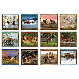 LANG HORSES IN THE MIST 2023 WALL CALENDAR