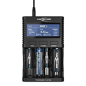 Ansmann Powerline 4 Ultra Battery Charger and Capacity Tester