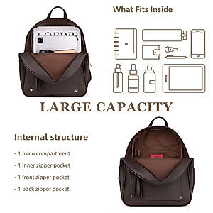 Montana West Small Backpack Purse for Women Anti Theft Backpack with Secured Zipper & Tassel