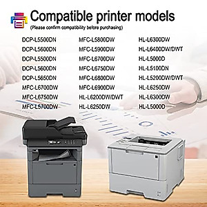 1-Pack TN820 TN-850 TN 820 Toner Cartridge Compatible Replacement for Brother DCP-L5500DN L5600DN MFC-L6700DW L6750DW L5700DW HL-L6200DW L6200DWT L6400DWT Printer Toner Cartridge - Sold by Altoner