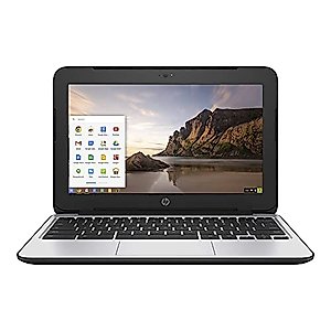 HP Chromebook 11 G4 11.6" 4GB 16GB SSD Celeron® N2840 2.16GHz ChromeOS, Black (Renewed)