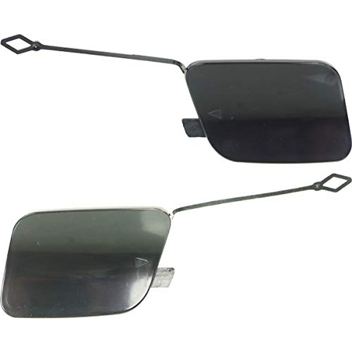 Garage-Pro Tow Hook Cover Set of 2 Compatible with BMW X5 2014-2018 Rear Bumper Right Side and Left Side Primed