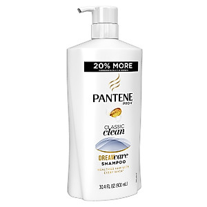 Pantene Pro-V Classic Clean Shampoo with Pump, 30.4 oz