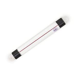 LoRan LM-2 Line Magnifier with Sliding Markers,Black, 1 Count (Pack of 1)