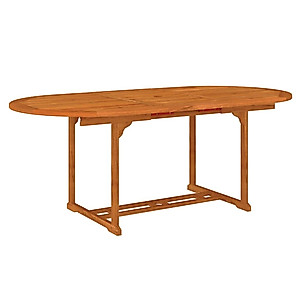 7 Piece Patio Dining Set,Outdoor Bistro Table Set,Afternoon Tea Tables and Chairs,Garden Dining Set,Backyard Desks and Chairs,Lounge Seat,for Backyard,Garden,Poolside,Balcony,Solid Wood Eucalyptus