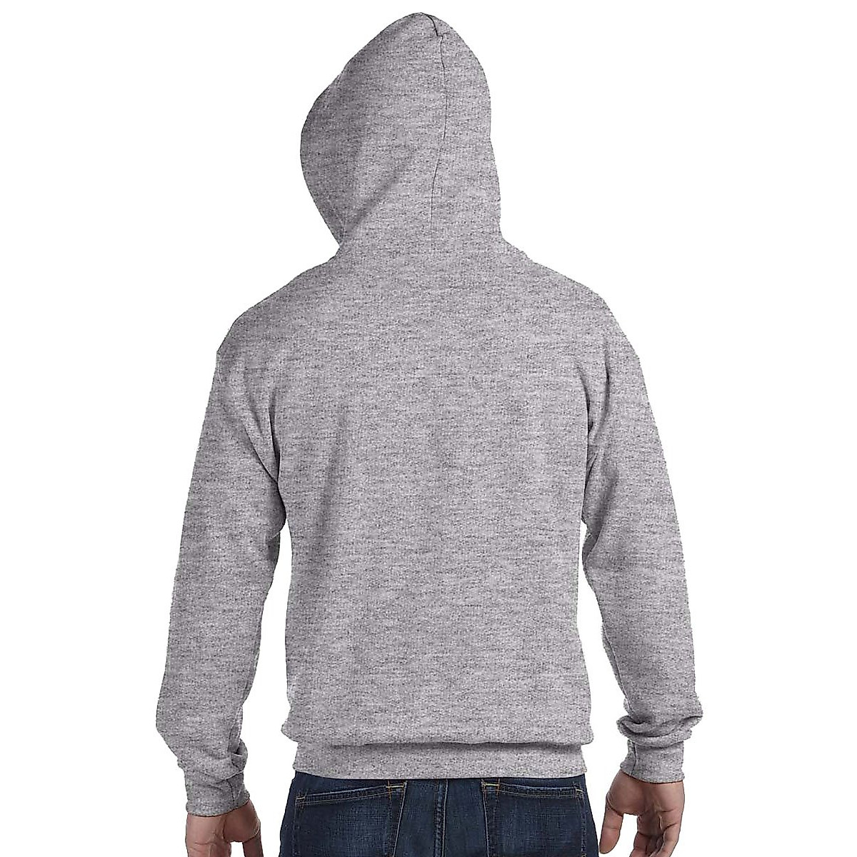 Gildan Adult Fleece Zip Hooded Sweatshirt, Style G18600 Purple X-Large