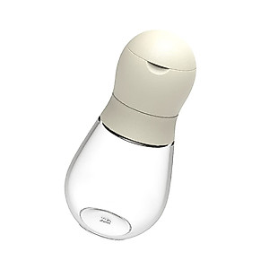 Bowling Pepper Mill Transparent Glass Seasoning Bottle Manual Grinder Spice Storage Bottles Containers Suitable for Grain Dry Chilli Coffee Beans