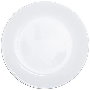 World Kitchen Pla Corelle Livingware Luncheon, Winter Frost White, Size: 8-1/2-Inch, Set of 6 Plates