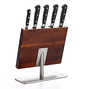Mercer Culinary 6-Piece Renaissance Board Magnetic Knife Set, 11 3/8 x 9, Stainless Steel