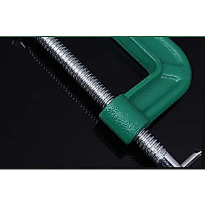 WOIWO 2 PCS Malleable G C Type Woodworking Clamp Manual Quick Fixing Clamp Clamp G Type Clamp C Type Clamp