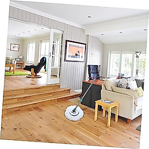 SEWOART Mop Replacement Head Automatic Mop Heads Cleaning Head for Mop Cleaning Mops Refill Easy Cleaning Mop Industrial Mop Replacement Mop Head Mop Head Replacement Cotton Thread