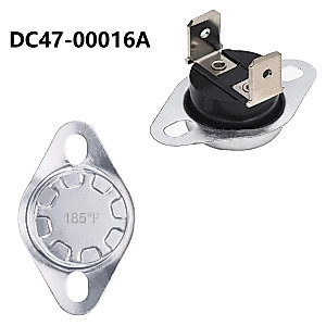 Samsung Dryer Heating Element DC47-00019A, Dryer Repair Kit with DC47-00018A Thermostat, DC47-00016A & DC96-00887A Thermal Fuses and DC32-00007A Dryer Thermistor