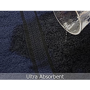 COTTON CRAFT Ultra Soft 4 Pack Oversized Extra Large Bath Towels 30x54 White Weighs 22 Ounces - 100% Pure Ringspun Cotton - Luxurious Rayon Trim - Ideal for Everyday use - Easy Care Machine wash