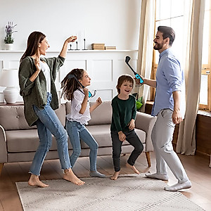 Nargos Golf Culb for Nintendo Switch Joy-Con Controller, Sports Game Accessories for Mario Golf-Super Rush - 2 Pack (Black)