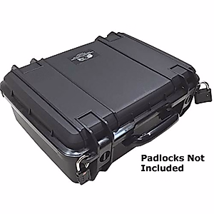 Case Club Gaming Station to fit Playstation 4. Portable Gaming Station with Built-in Monitor & Storage for PS4 Controllers & Games