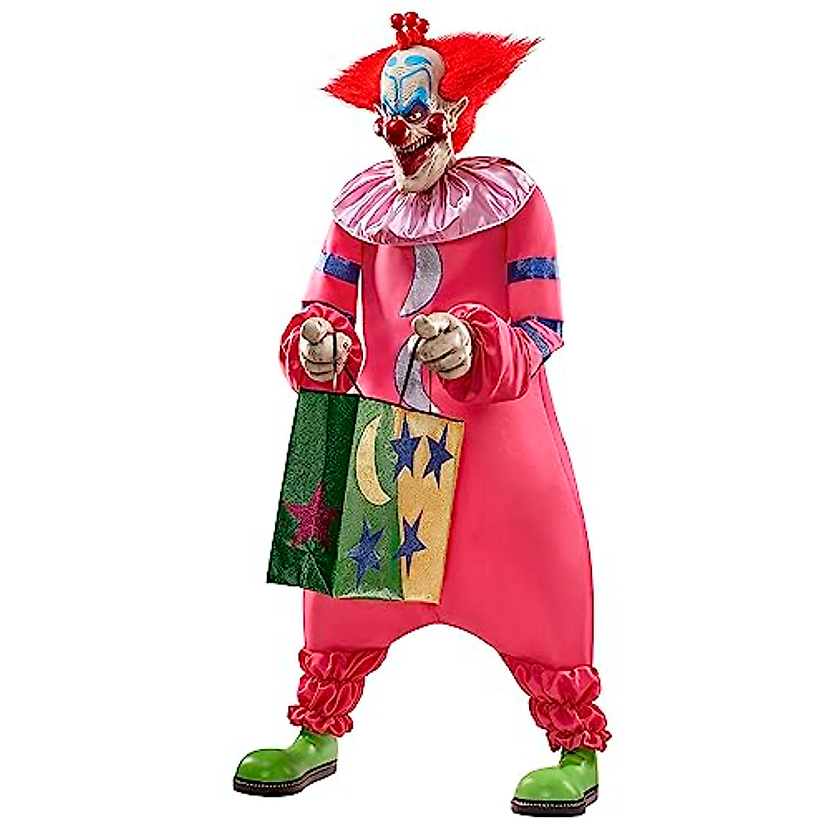 Spirit Halloween Killer Klowns from Outer Space 7.2 Ft Slim Animatronic | Officially Licensed | Decorations | Animated