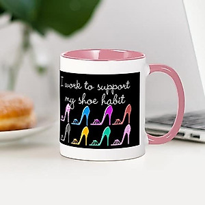 CafePress SHOE LOVER Mug Ceramic Coffee Mug, Tea Cup 11 oz
