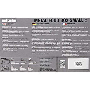 Sigg Metal Box Plus S Green, 1.2 L