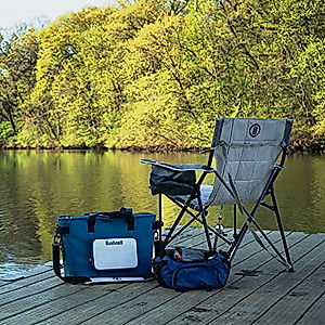 Bushnell Soft Cooler | Insulated Portable Ice Chest The Best Bag Cooler for Beach, Drinks, Beverages, Travel, Camping, Picnic, Leak-Proof with Waterproof Zipper - 30 Can Capacity