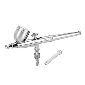 Gravity Feed Dual-Action Airbrush Spray Gun Kit Trigger Spray Gun for Art Craft Model Paint Spraying Hobby 0.3MM 7CC Air Brush