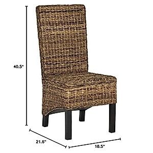 Safavieh Home Collection Pembrooke Natural Dining Chair