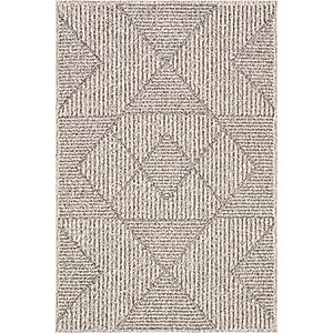 nuLOOM Katherine Moroccan High-Low Indoor/Outdoor Area Rug, 8' x 10', Gray