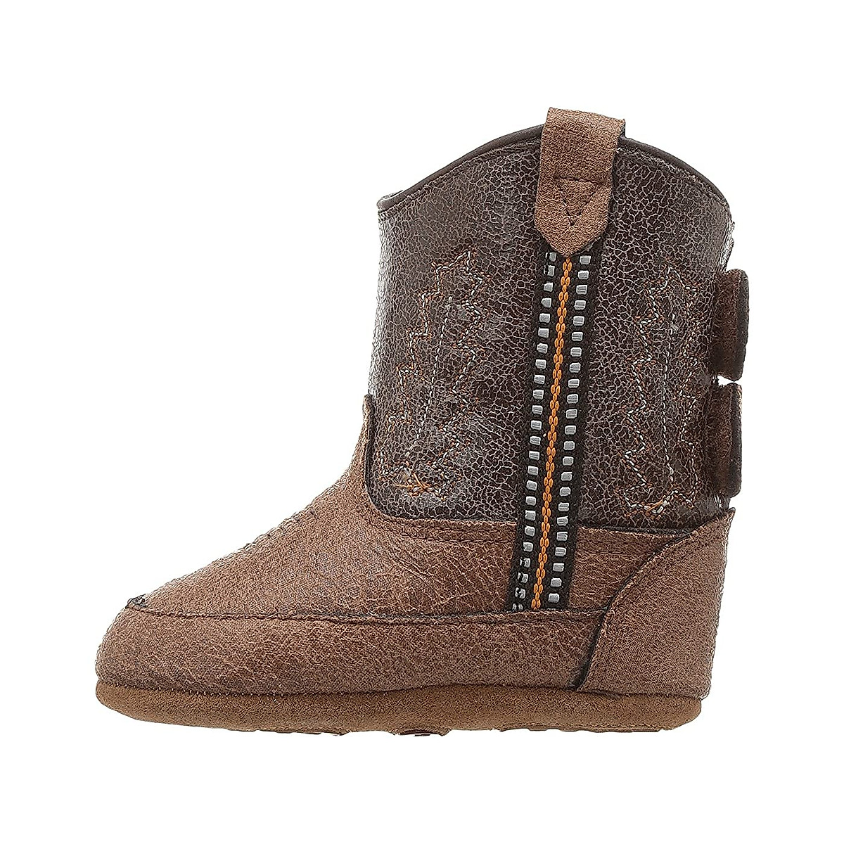 Old West Kids Boots Baby Poppets Leather Boots with Closure, Brown, 1 US Unisex Infant" to "Old West Kids Boots Baby Poppets Leather Boots, Brown, 1 US Unisex Infant