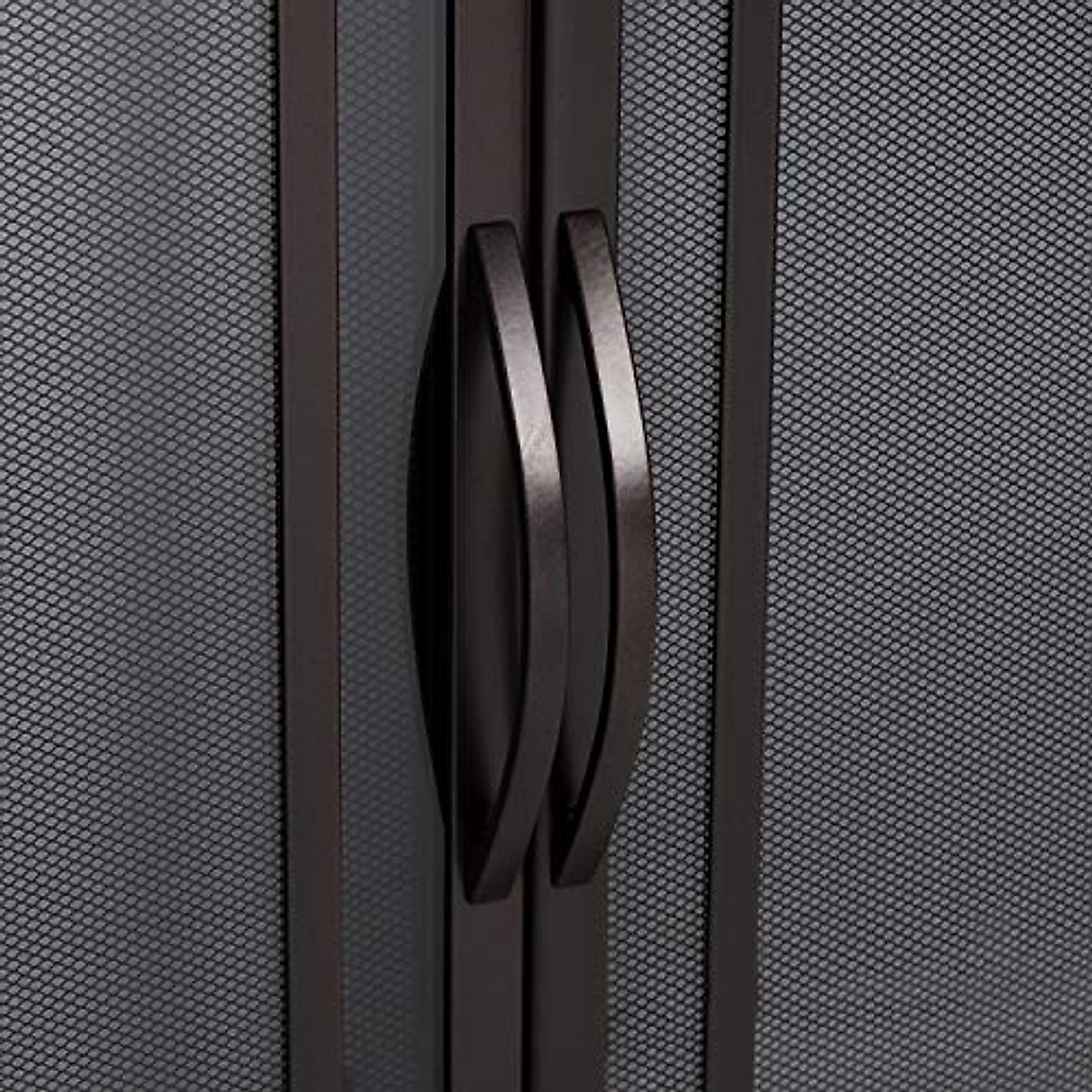 Pleasant Hearth FN-5700 Fenwick Fireplace Glass Door, Oil Rubbed Bronze, Small