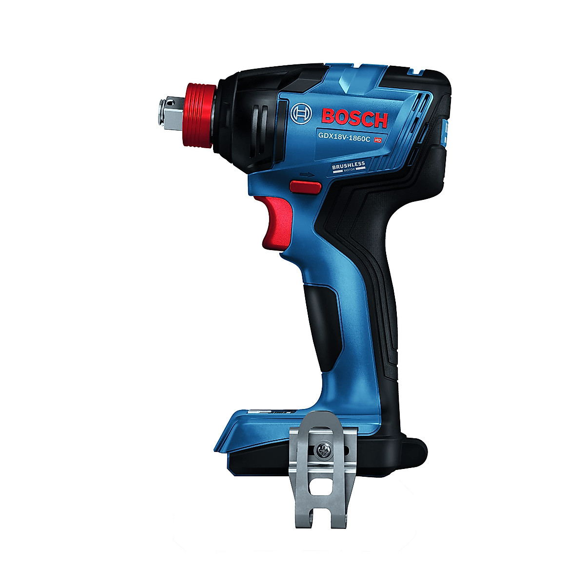BOSCH GDX18V-1860CN 18V Connected-Ready Two-In-One 1/4 In. and 1/2 In. Bit/Socket Impact Driver/Wrench (Bare Tool)