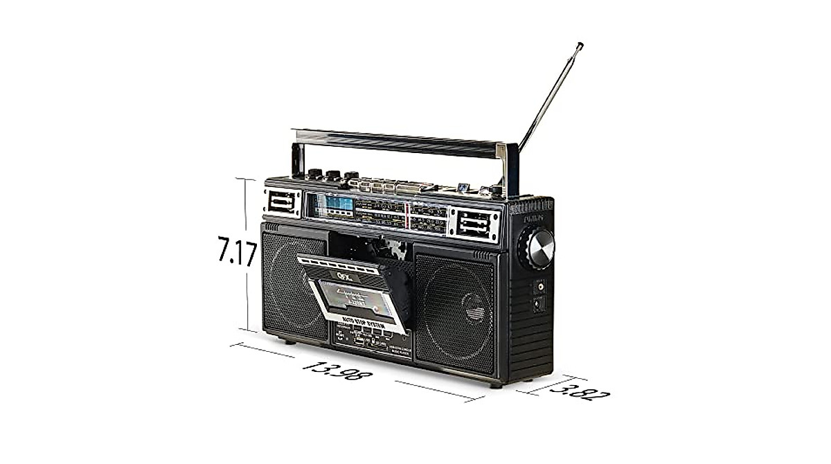 QFX J-220BT Boombox: Bluetooth & MP3 Features