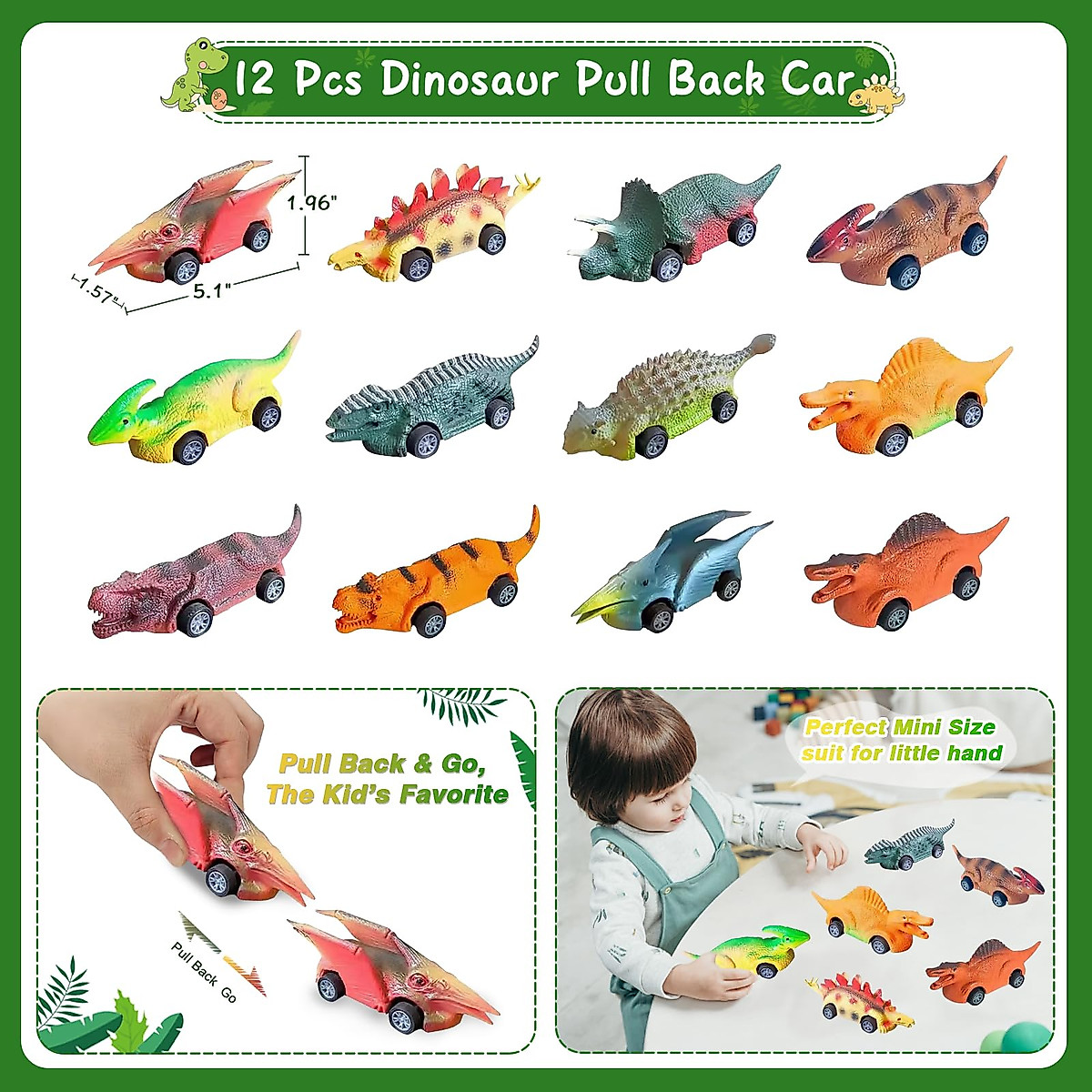 Dinosaur Theme Party Favors Supplies 96 Pcs Birthday Party Decorations Goodie Boxes Hatching Eggs Figures Keychains Pull Back Cars Bubble Wands Slap Bracelets Stickers Toys For Kids Boys Girls