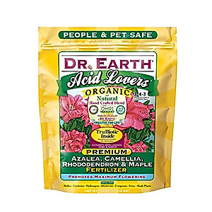Dr. Earth Acid Lovers Azalea, Camellia, Rhododendron & Maple Fertilizer 4 lb