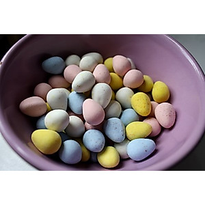 Mini Eggs Milk Chocolate Candy 5 Pounds Bulk, All Kosher Dairy Eggs With A Crisp Sugar Shell 5 lbs Bulk Egg Special Buy