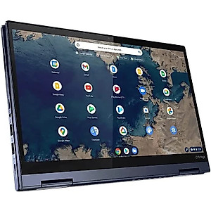 Lenovo ThinkPad 13 Pro Yoga Chromebook in Blue 2-in-1 Touchscreen Laptop AMD Athlon up to 3.3Ghz 64GB SSD 4GB DDR4 13.3in FHD Backlit Keyboard Dual Cam Chrome OS (C13-Renewed)