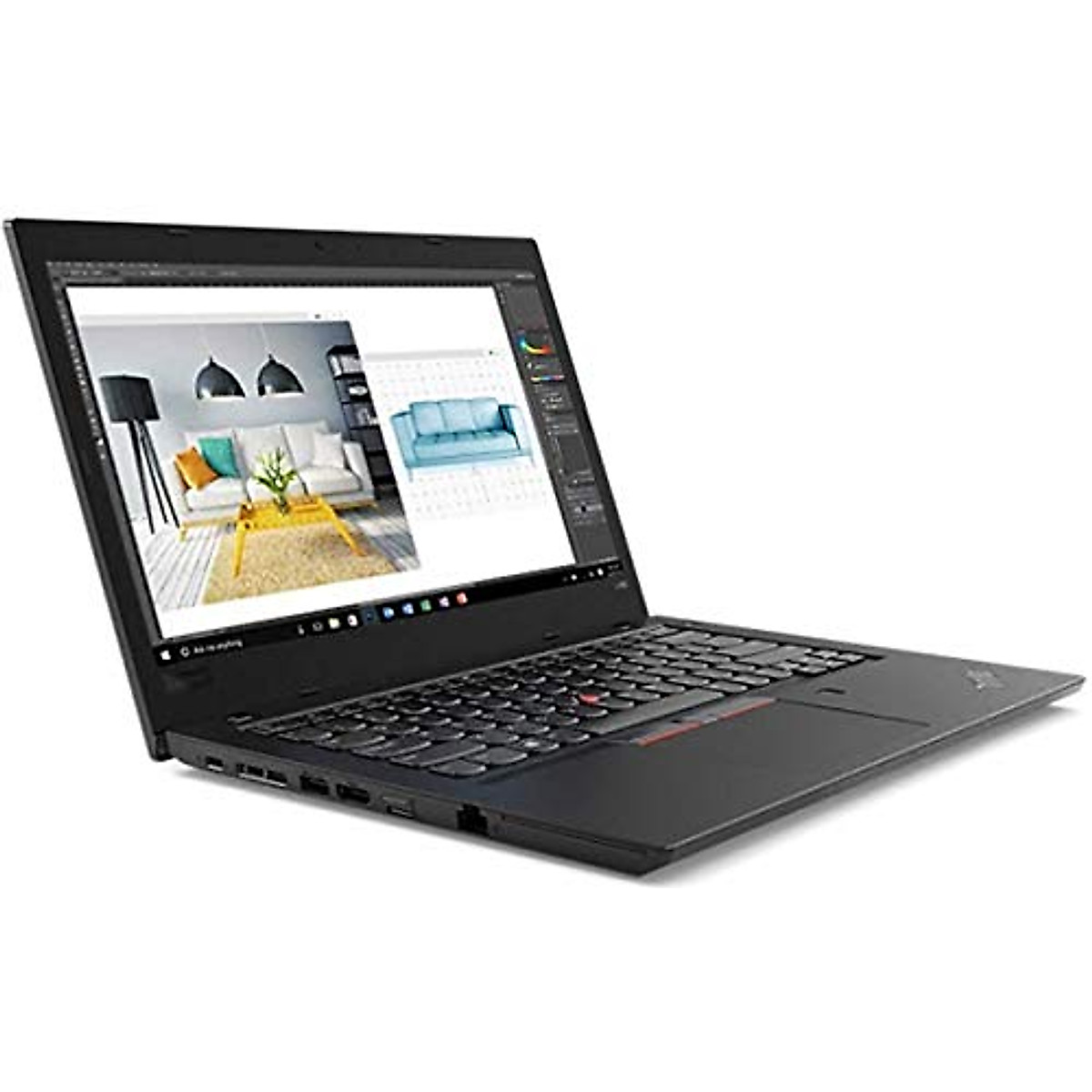 Lenovo 2019 ThinkPad L480 14" FHD Business Laptop Computer, 8th Gen Intel Quad Core i5-8250U up to 3.4GHz, 16GB DDR4 RAM, 128GB SSD, 802.11ac WiFi, Bluetooth 4.1, USB-C, HDMI, Windows 10 Professional